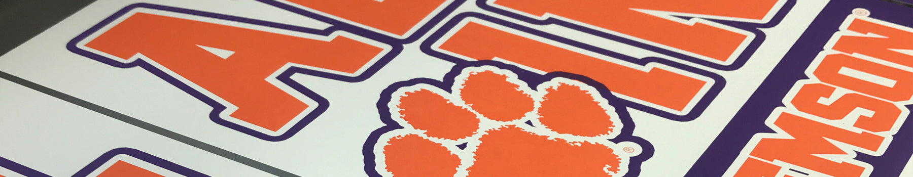 Clemson Tigers Poster Art Prints — Shafer Print Shop