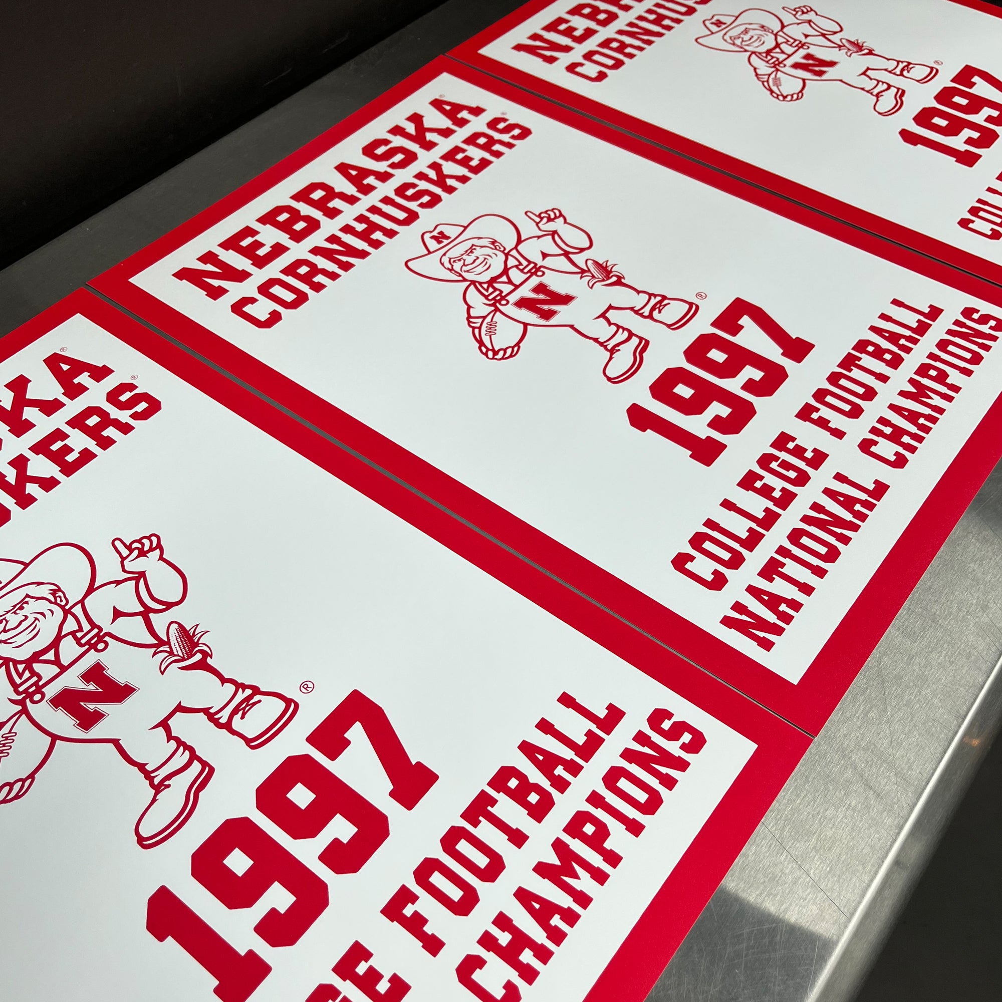 Limited Edition 1997 College Football National Champions Nebraska Corn