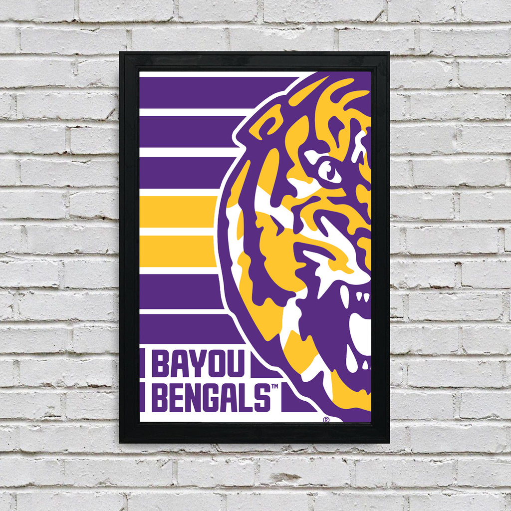 Limited Edition LSU Tigers Poster Art Prints — Shafer Print Shop