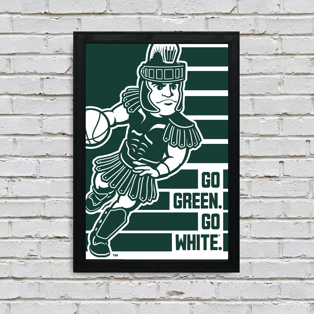 Michigan State Spartans Poster Art Prints — Shafer Print Shop