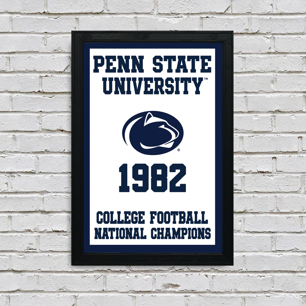 Penn St Nittany Lions Poster Art Prints — Shafer Print Shop