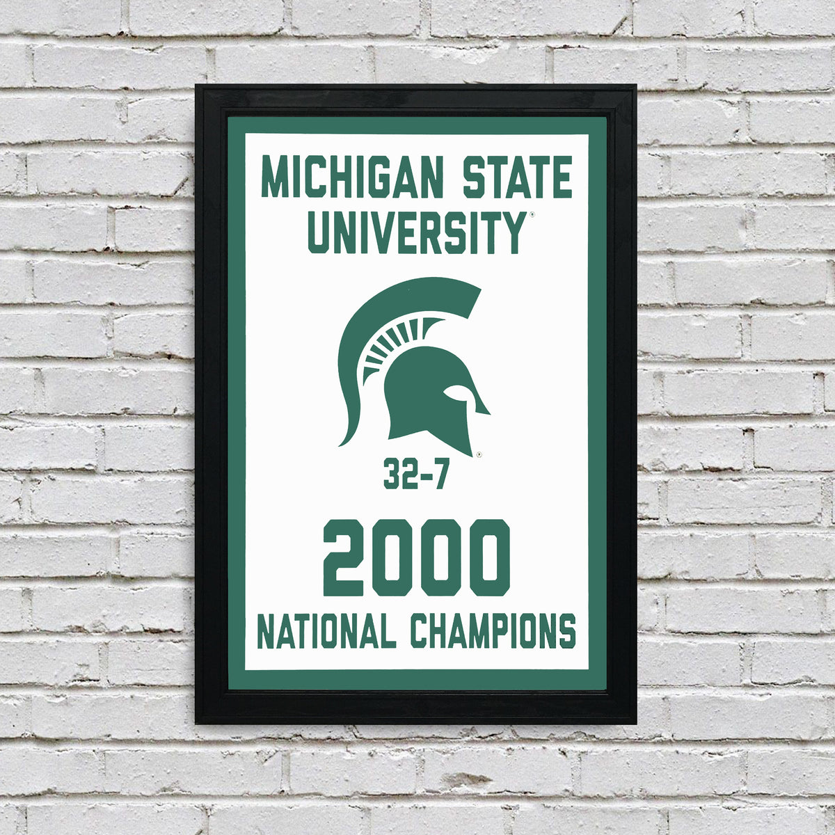 Limited Edition Michigan State 2000 National Championship Basketball B ...