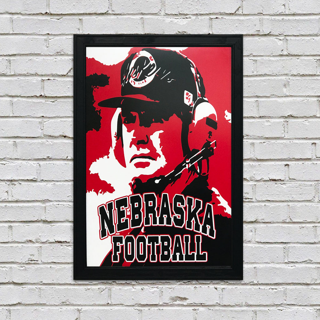 Nebraska Cornhusker Poster Art Prints — Shafer Print Shop
