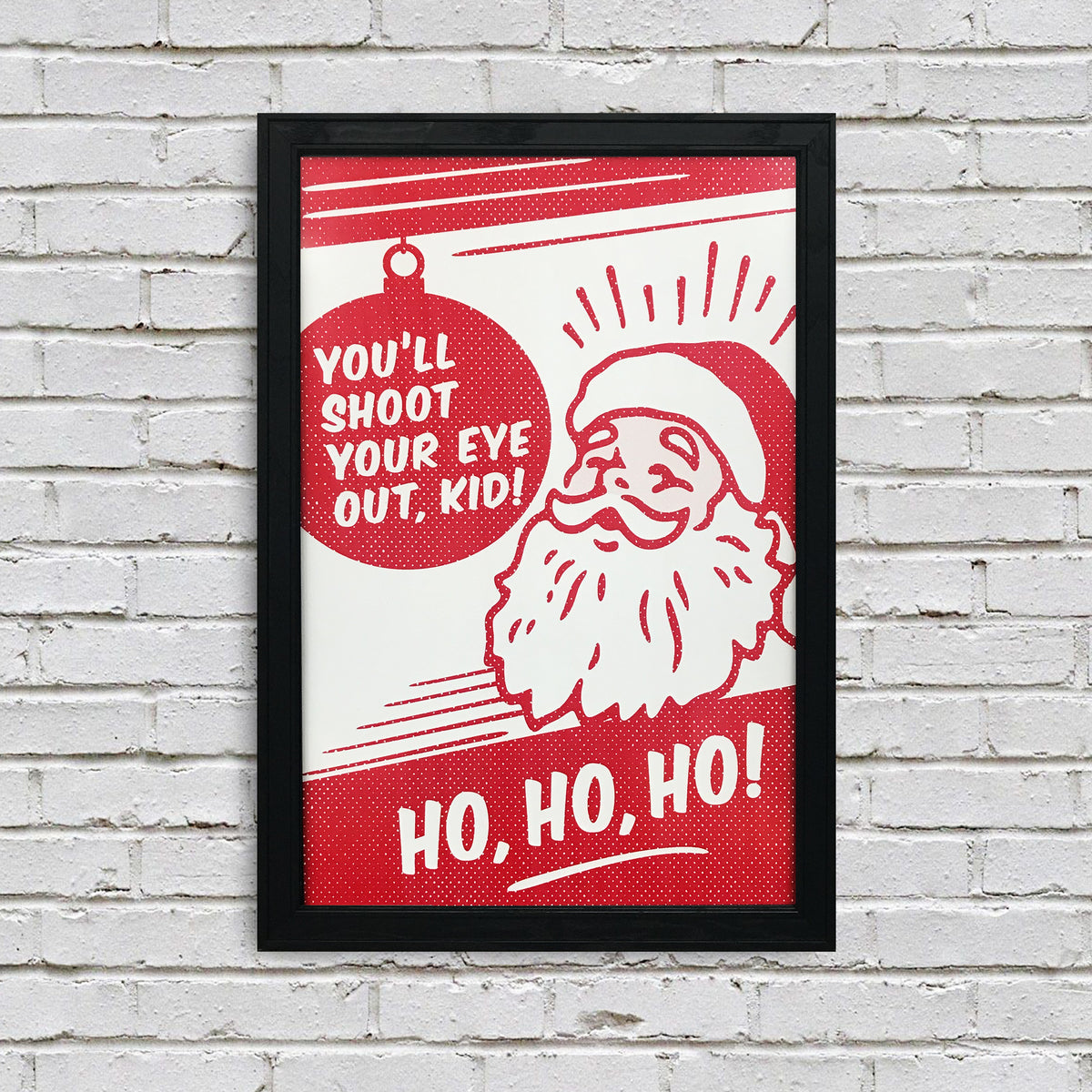 Limited Edition A Christmas Story You'll Shoot Your Eye Out Kid Poster ...