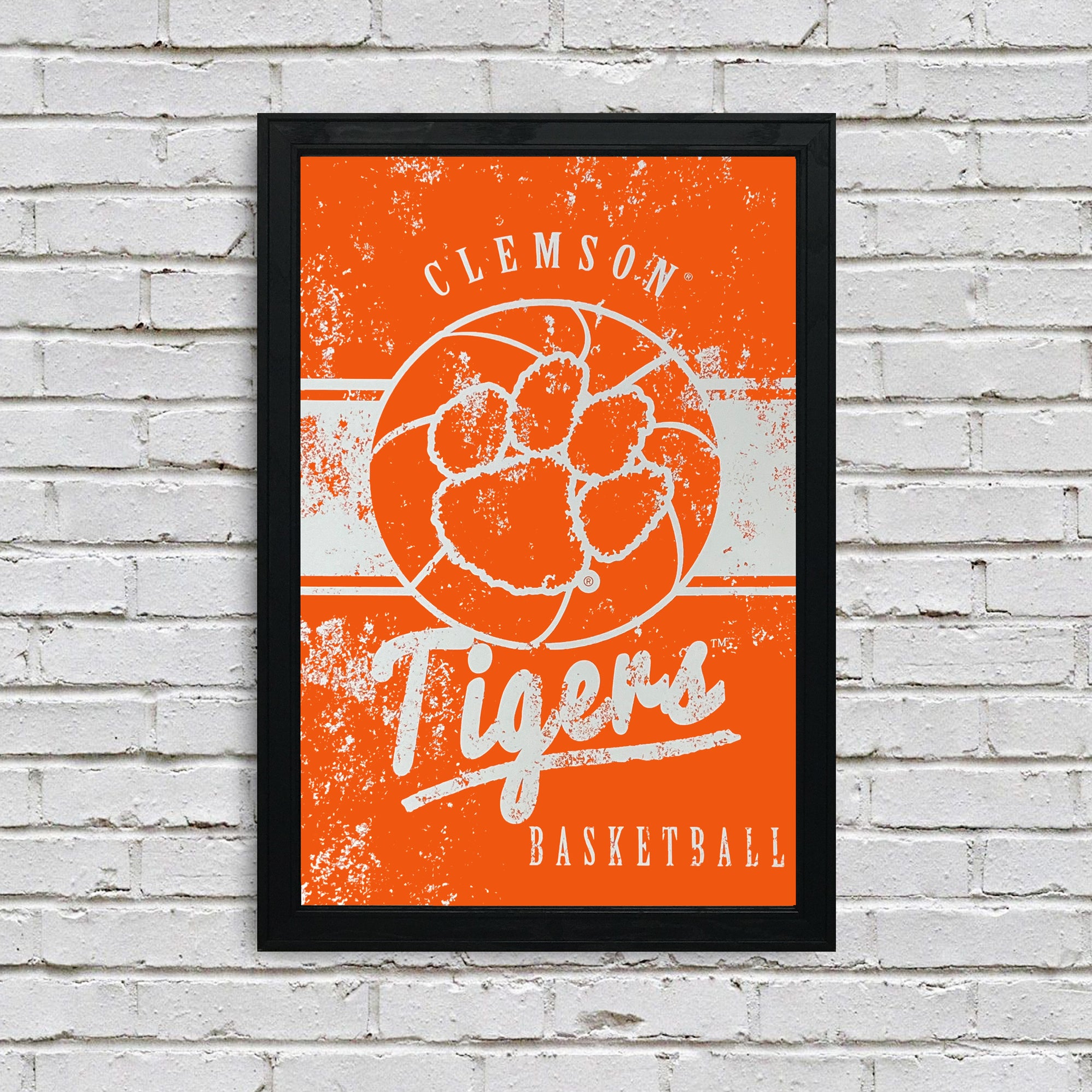 Clemson Tigers Poster Art Prints — Shafer Print Shop