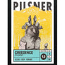 Limited Edition Crazy Mountain Creedence Pilsner Craft Beer Poster - 1