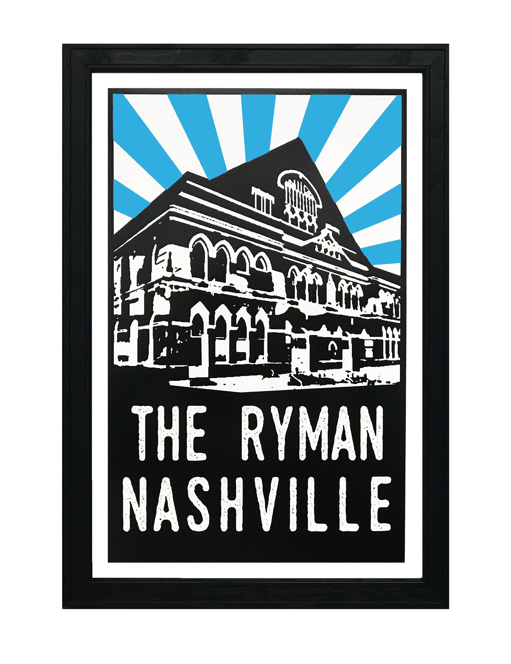 Limited Edition Limited Edition The Ryman Auditorium Poster Art Print ...